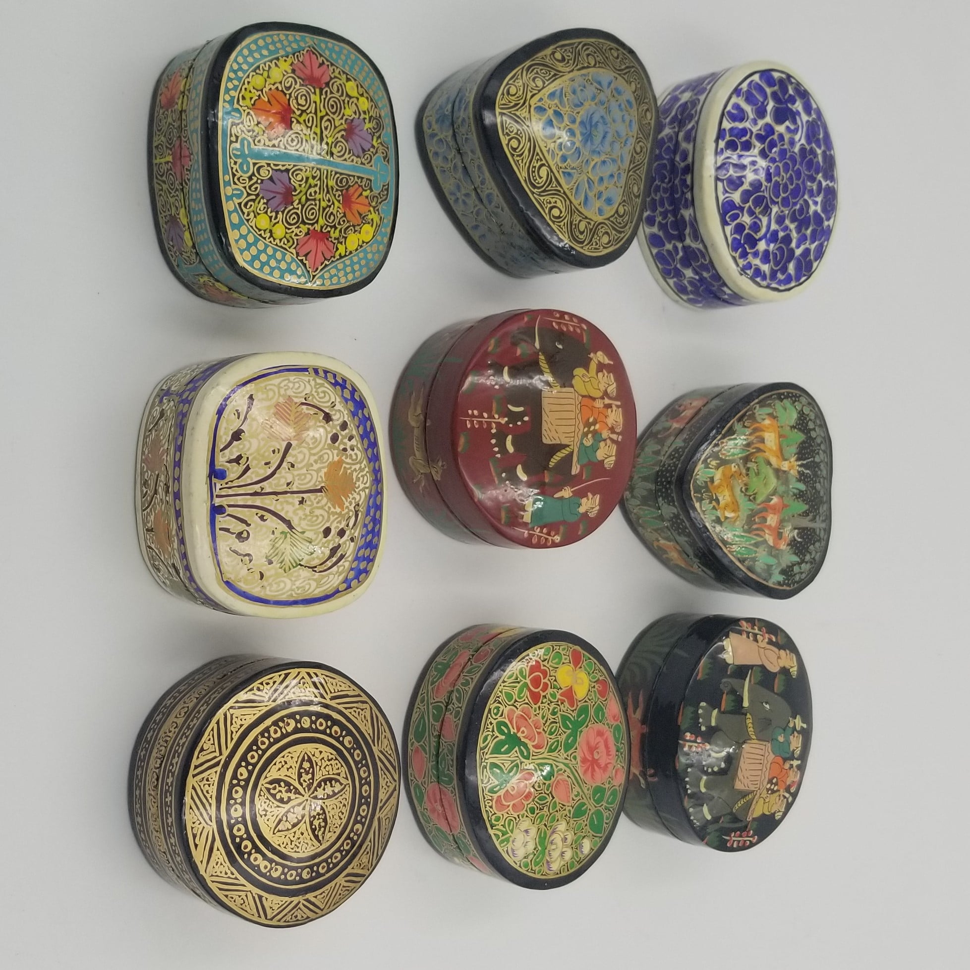 Papier Mache Jewel Box Assorted – Jaipur Handcraft & Decor